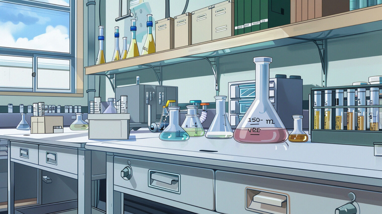 【フリー素材】学校の理科室（7枚）