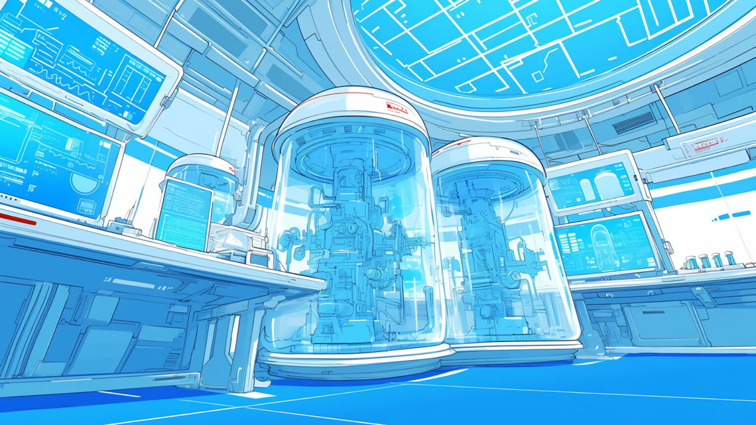 【フリー素材】クローン研究所（6枚）