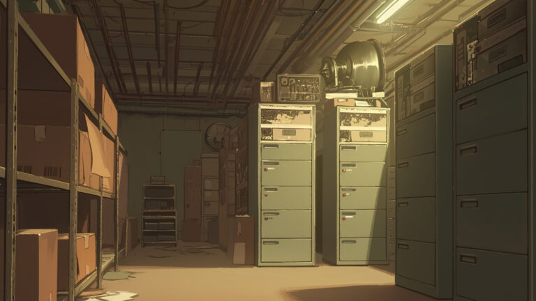 【フリー素材】怪しいビルの一室（4枚）